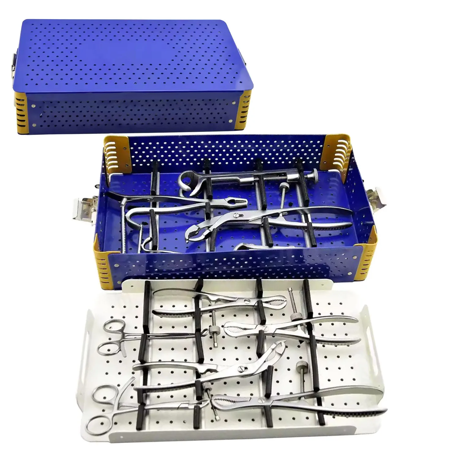 Orthopedic Fragment Set for Bone Reduction Clamp Set Medical Collinear ...