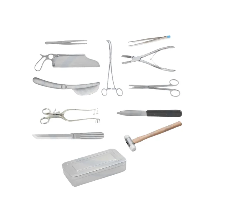 Postmortem Instruments Set Autopsy Instrument Set Stainless Steel ...