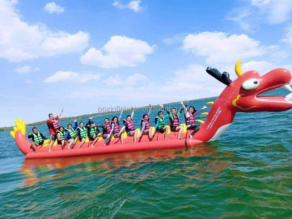 Inflatable Dragon Boat - Eco-Friendly Water Sports Gear