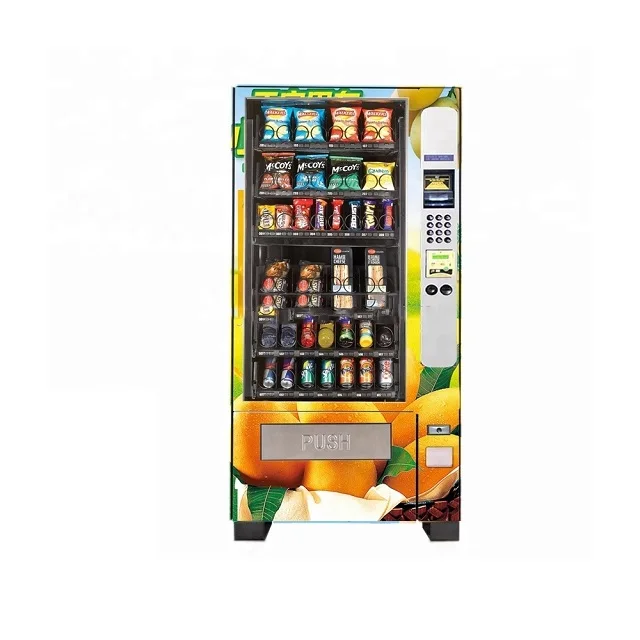 Factory Price French Fries Vending Machine Automatic Robot Hot Potato Fry Chip Vending Machine 