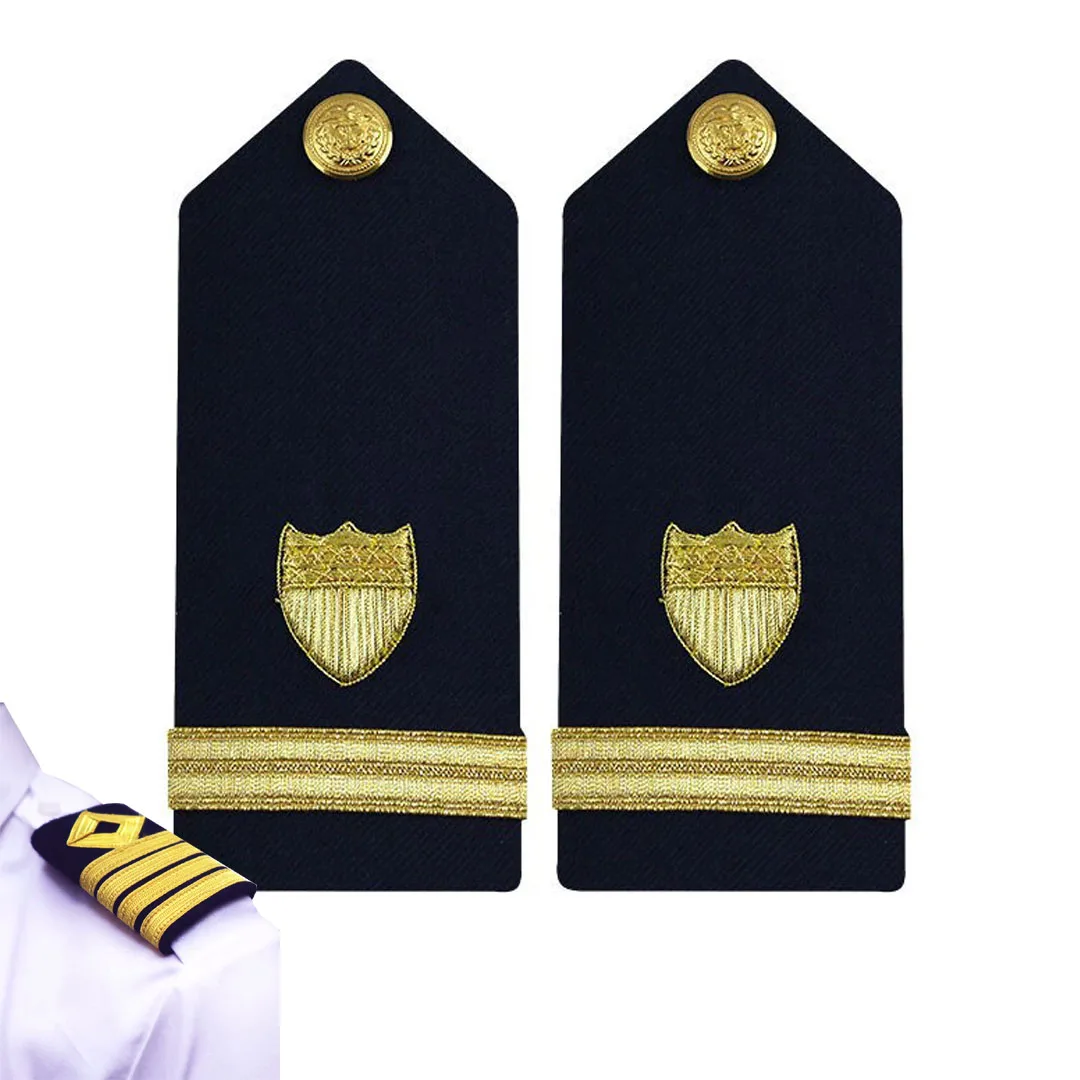 Professional Pilot Airline Pilot Epaulettes Slide Breast Hard Shoulder ...