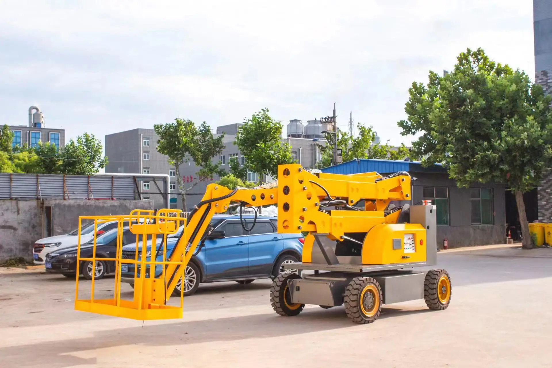 10-40M Hydraulic Diesel/electric Boom Lift Mobile Arm Articulated Man ...
