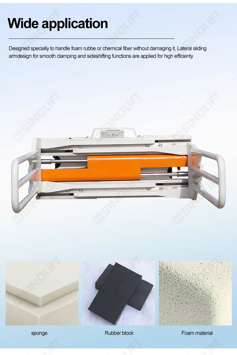 Multi-purpose Foam Clamp Forklift Attachment - Buy Multi-purpose Foam ...