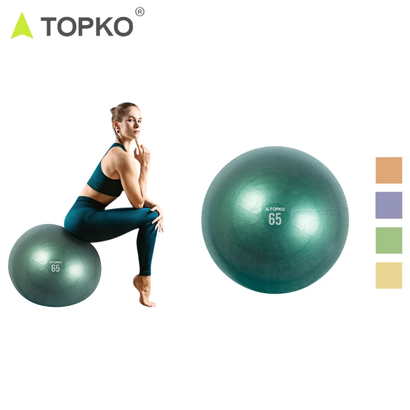 TOPKO PVC Exercise Yoga Ball 65cm for Workout & Balance