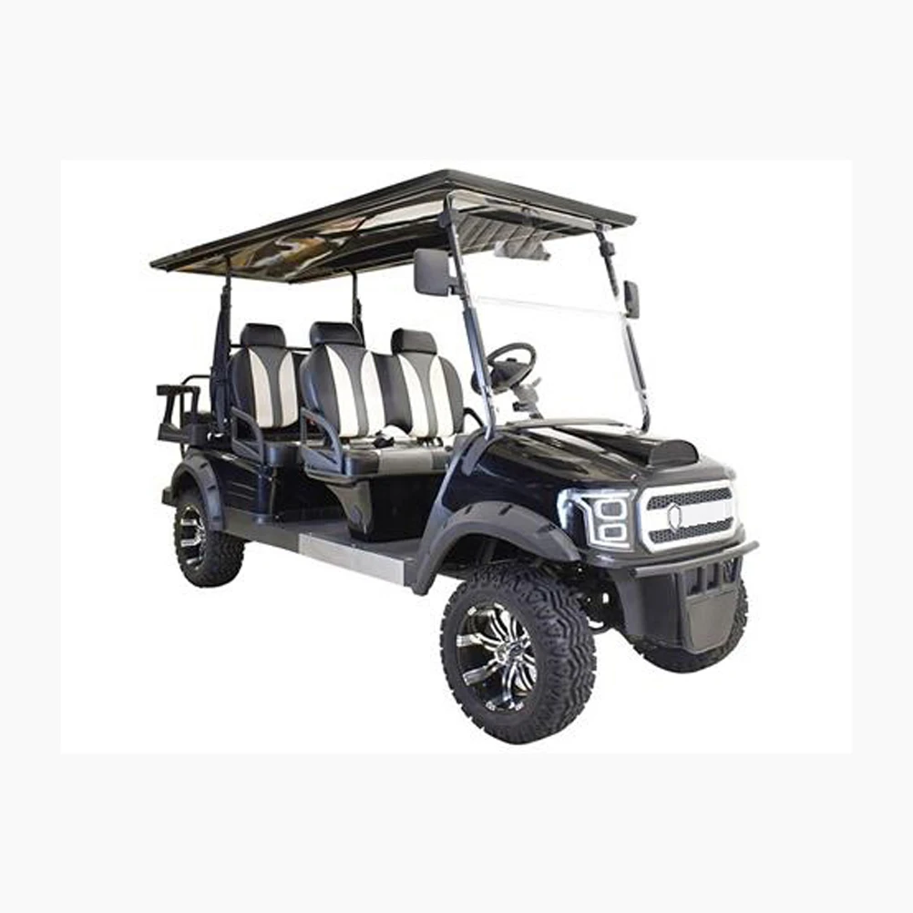 New Design 4 Seater Electric Golf Cart Club Car With Large Container ...