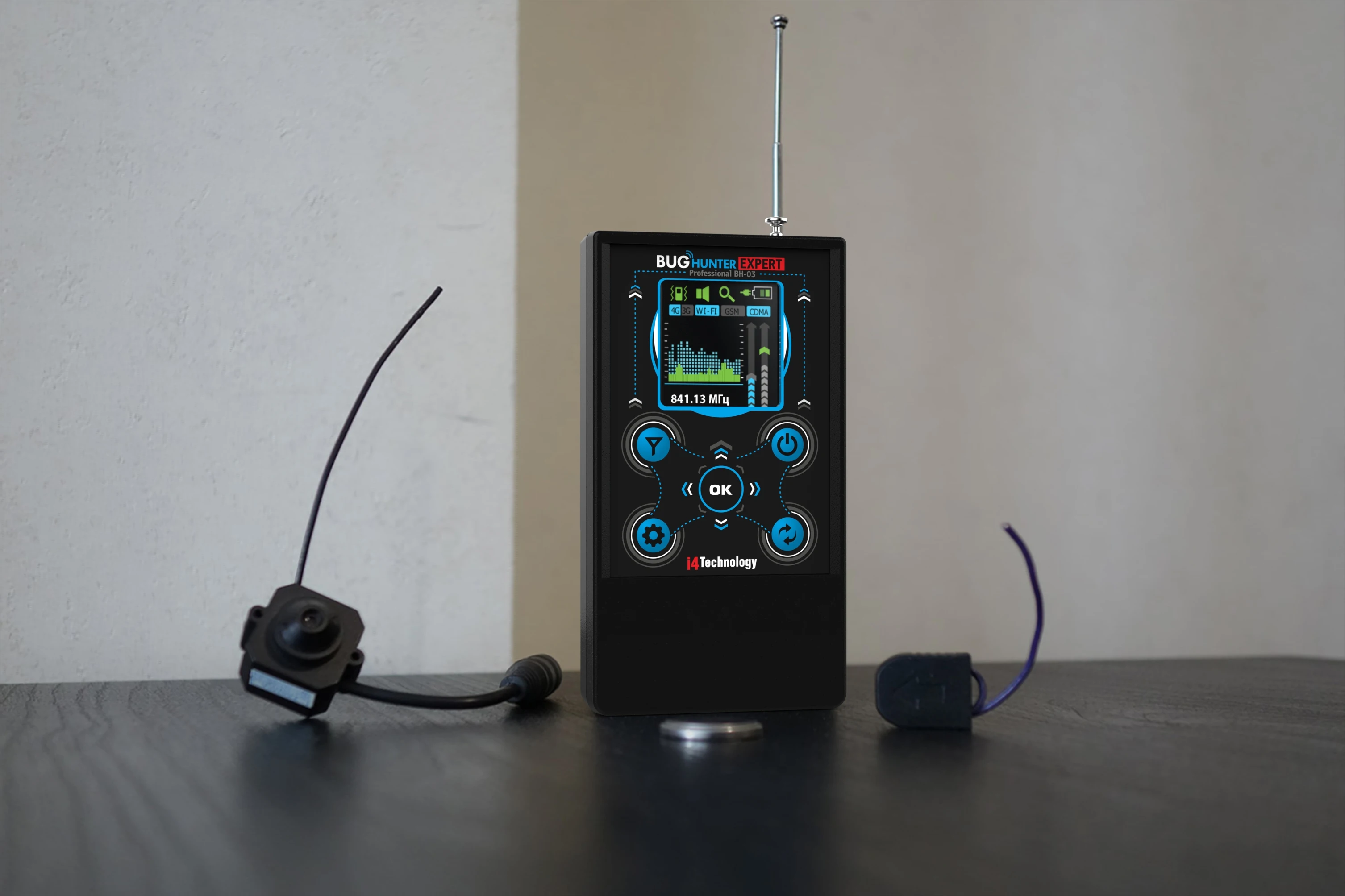 RF Signal Explorer & Bug Detector - Identify Cell Phone Bugs
