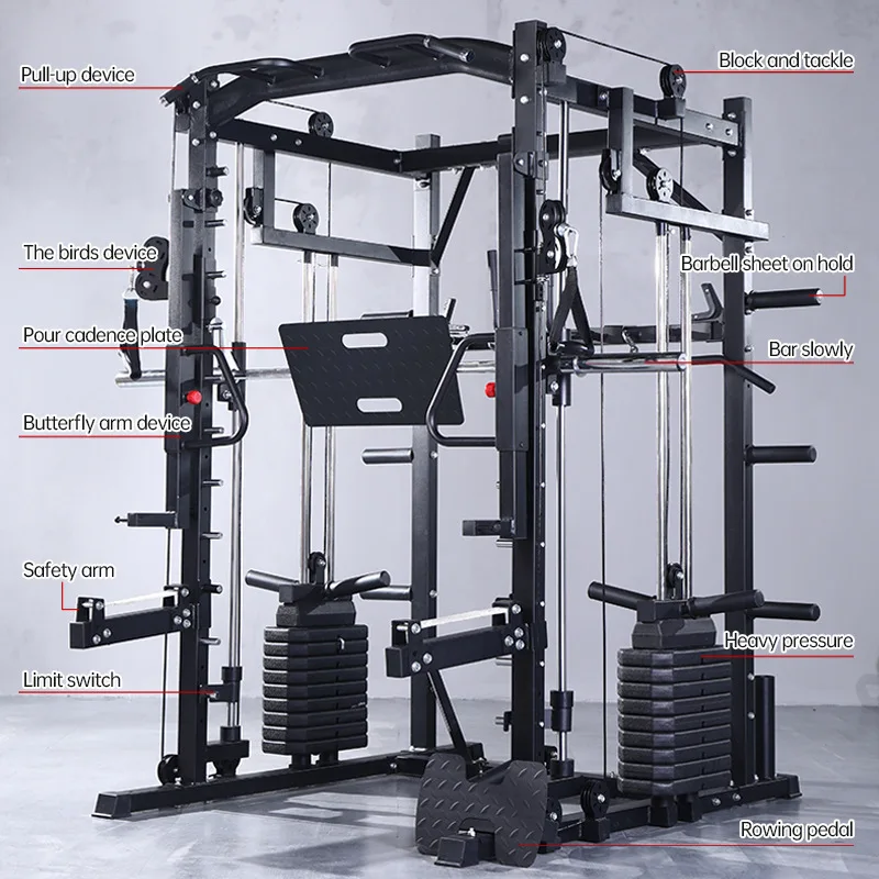 Wholesale Functional Trainer Smith Machine For Gym Workout - Buy Smith ...