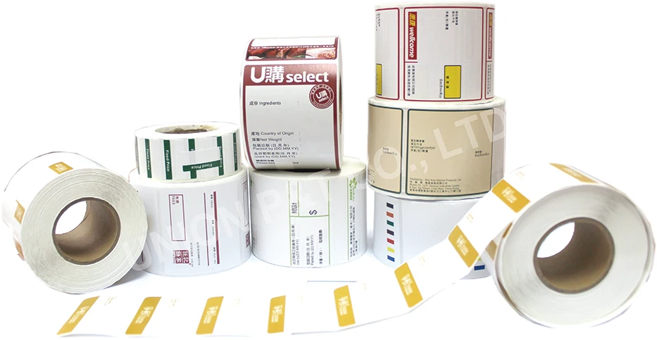 Eco-friendly In Molding Label Glossy Silver Polyester Small Good Value ...