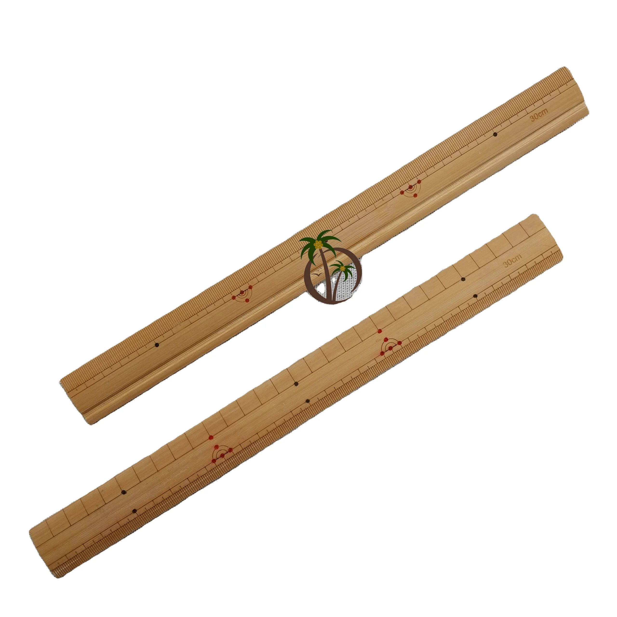 Coco - Eco Brand Customized bamboo ruler Straight Eco-Friendly 100% ...