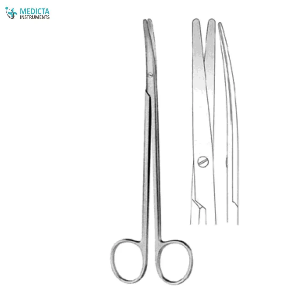 Metzenbaum Nelson Dissecting Scissors 25cm / General Surgical Scissors ...