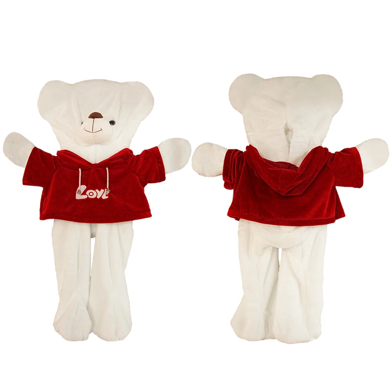 Custom Plush Hoodie Teddy Bear Skin Animal Doll Customize Skin Bear ...