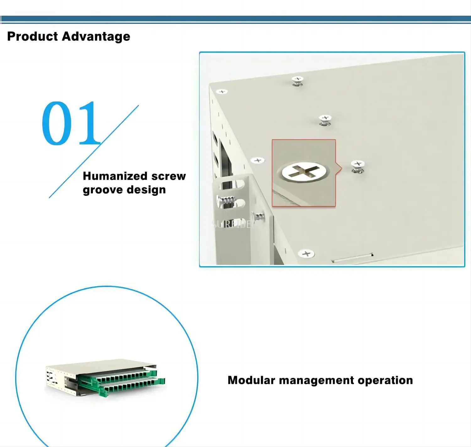 24 Port Fiber Optic Patch Panel Optical Distribution Frame 24 Fiber Odf ...