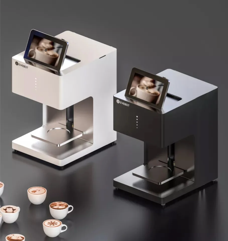 Evebot Eb Fc 3d咖啡打印机拿铁艺术咖啡照片印刷机数字wifi支持打印咖啡店eb Ft4 Eb Pro Buy Evebot