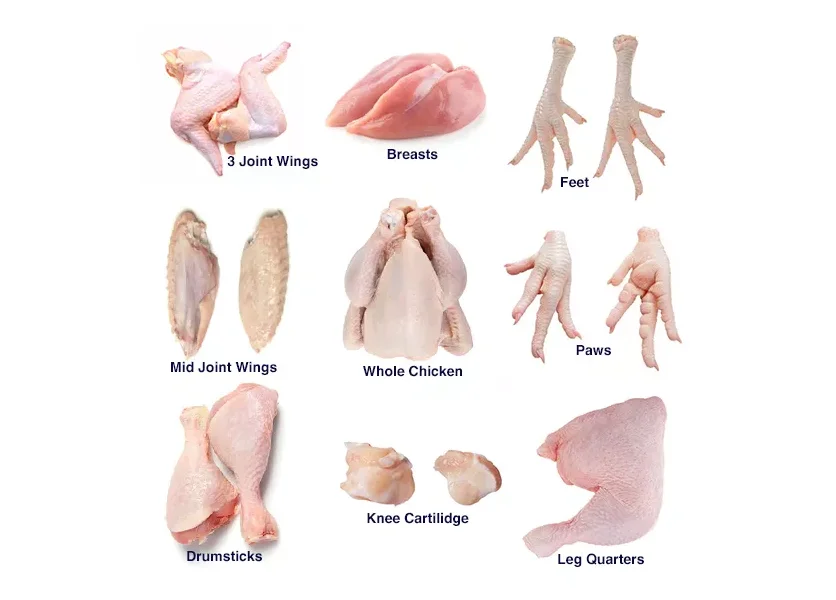 Fresh Frozen Chicken Feet/chicken Drumstick/ Frozen Quarter Chicken Leg ...
