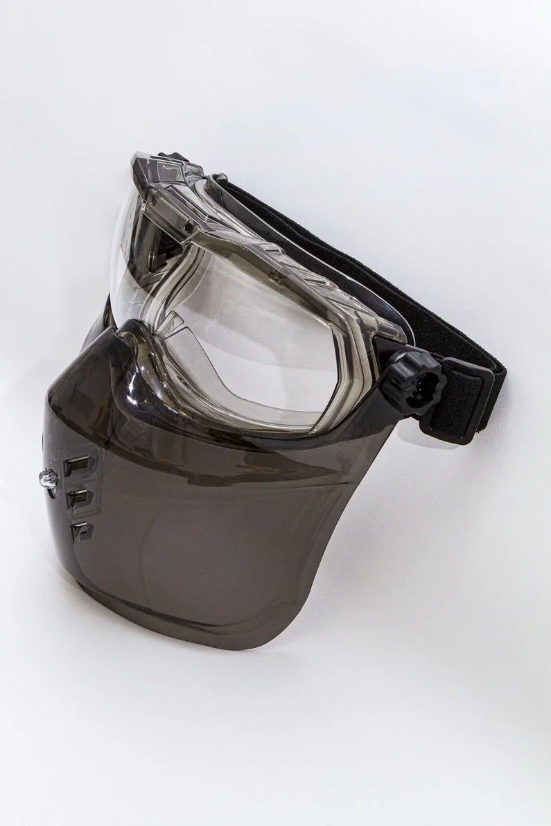 Industrial Face Shield Goggle Mask Browguard - Buy Browguard With Clear ...