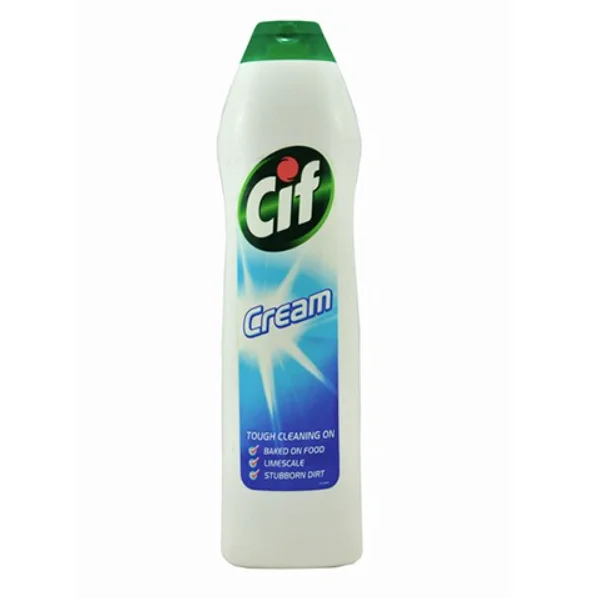 Cif 100% Natural Cleaning Particles Original Cream,2 Pack Of 500ml ...