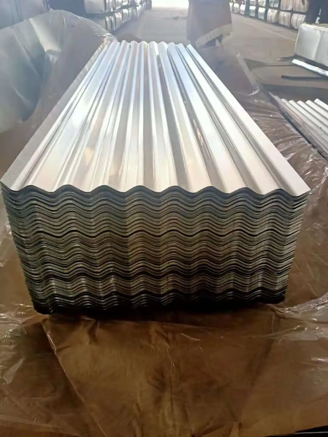 Slightly Oiled Galvalume Steels Full Hard Regular Spangle Galvalume ...