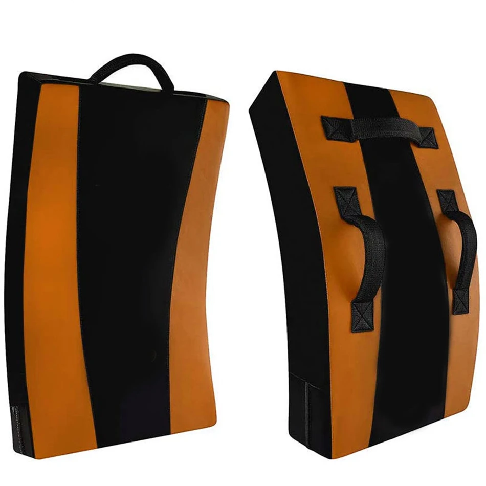 Punching Strike Foot Target Pad Kicking Shield Leather Martial Art ...