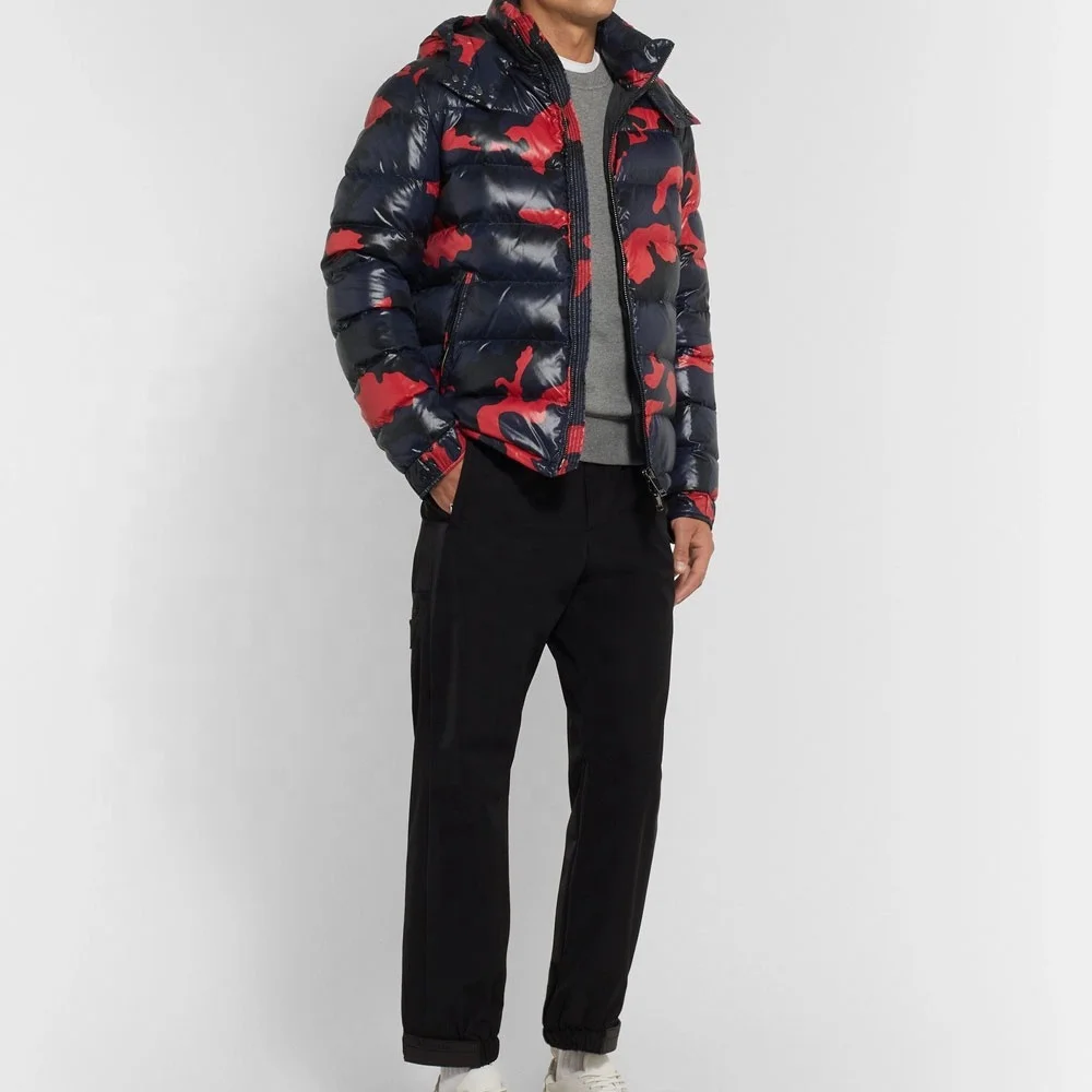 Men's Light Weight Full Sublimation Printed Sportswear Puffer Jacket ...