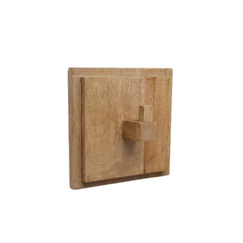 Wooden Square Hangers Natural Colour Modern Style Hangers For Home ...
