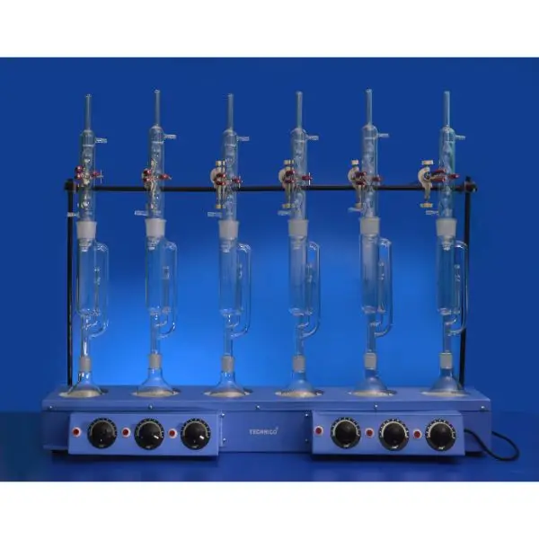 Mars International Set Soxhlet Extraction Apparatus Mantle Type 6 Test ...