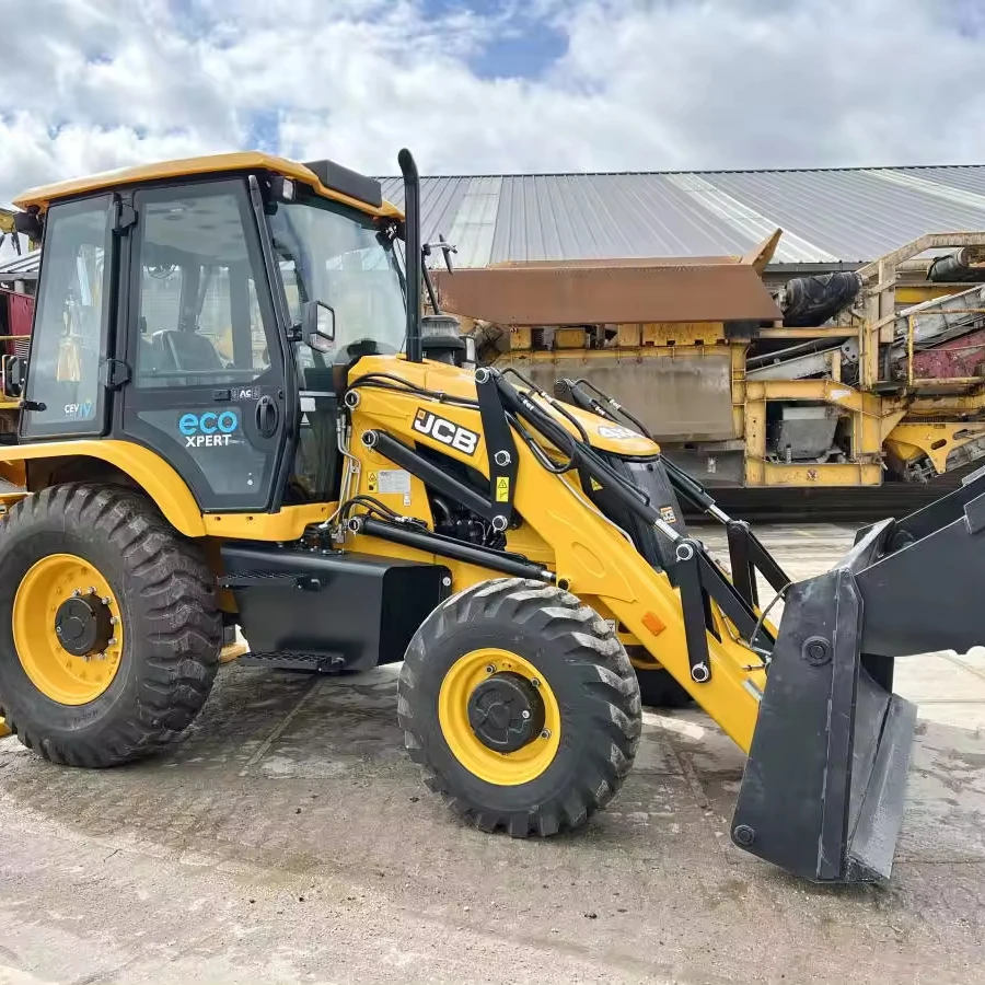 Fairly Used backhoe loader JCB 4x4 wheel 7 ton backhoe loader JCB 3CX ...