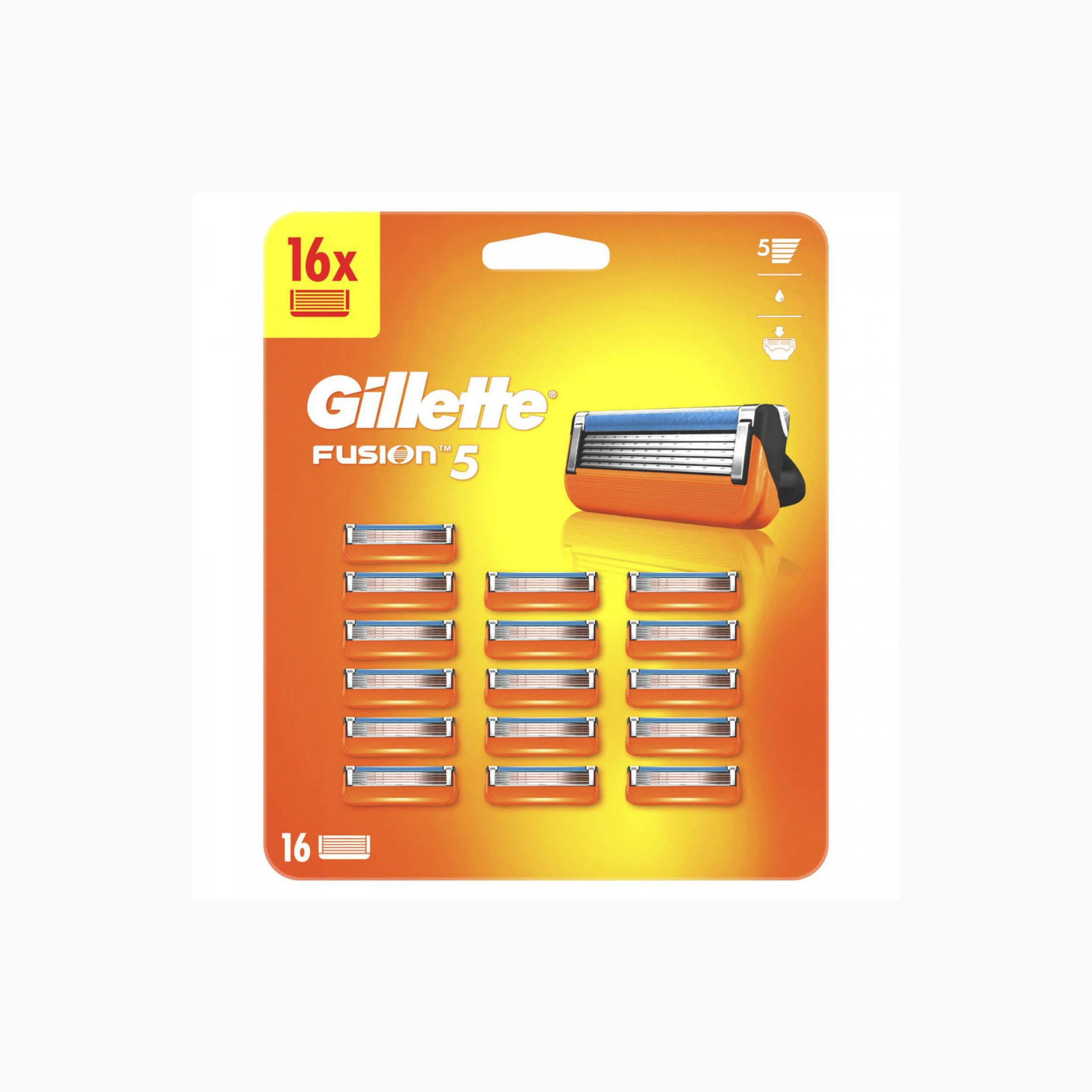 Gillette Fusion 5 And Razors Effective Before After Shaving Tool,Pack ...