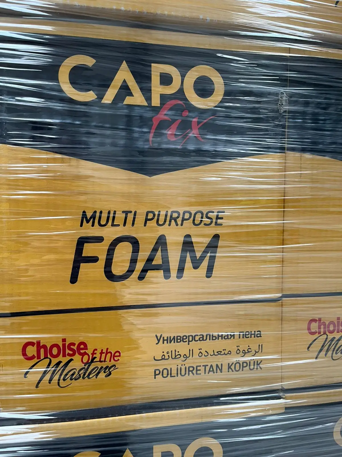 Capo Fix Multi Purpose Pu Foam - Buy Pu Foam Spray,Silicone,Sealent ...