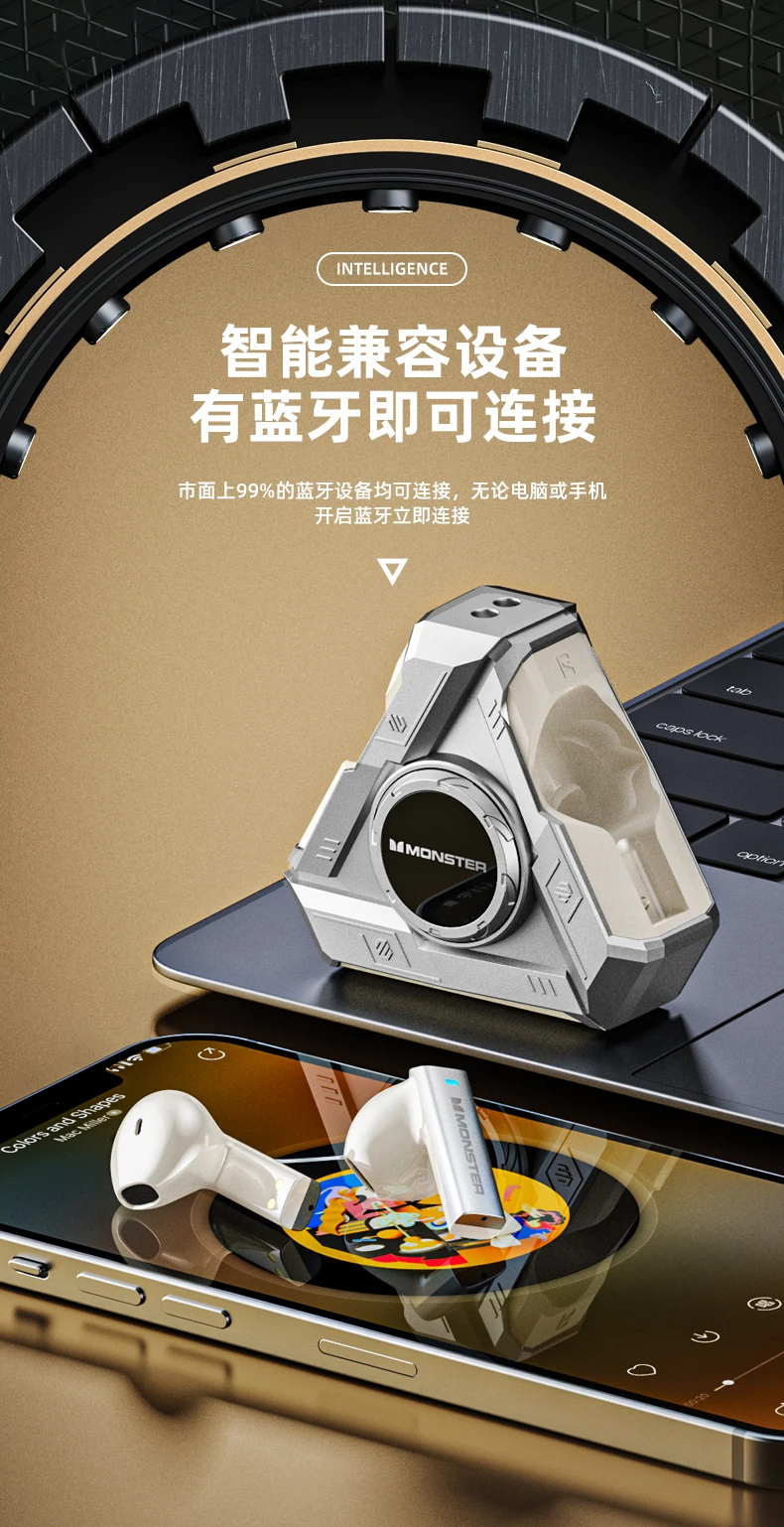 Monster New Product Decompression Function Xkt22 Triangular-shaped ...