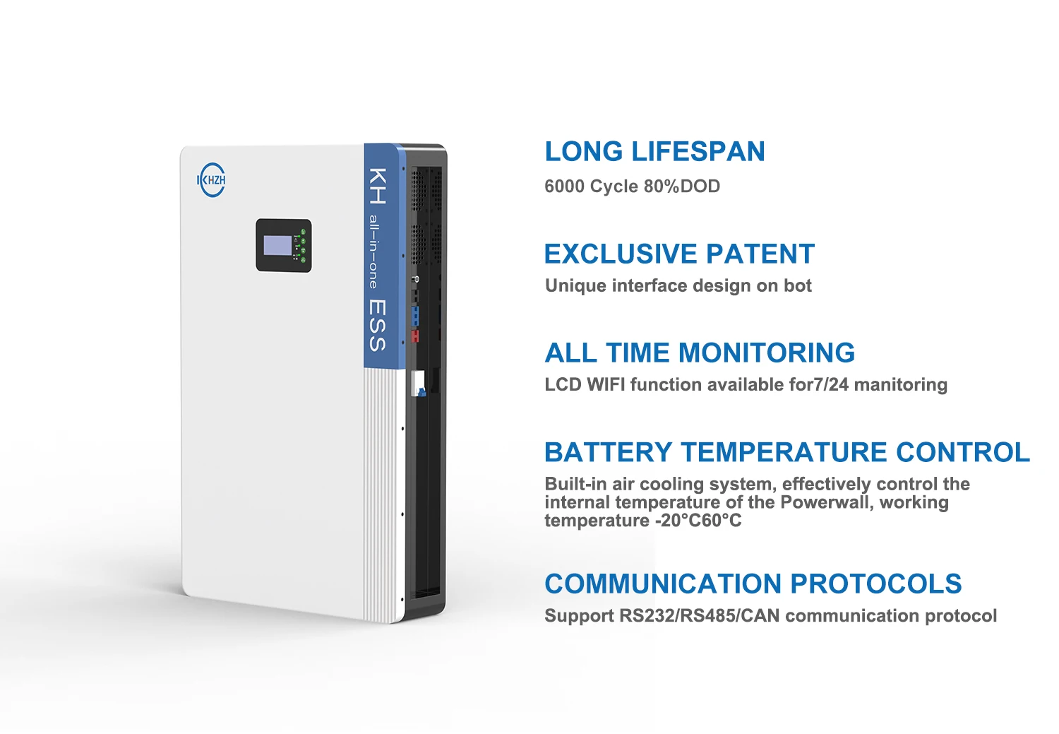 15kwh Lifepo4 Power-Wall - Efficient Energy Storage
