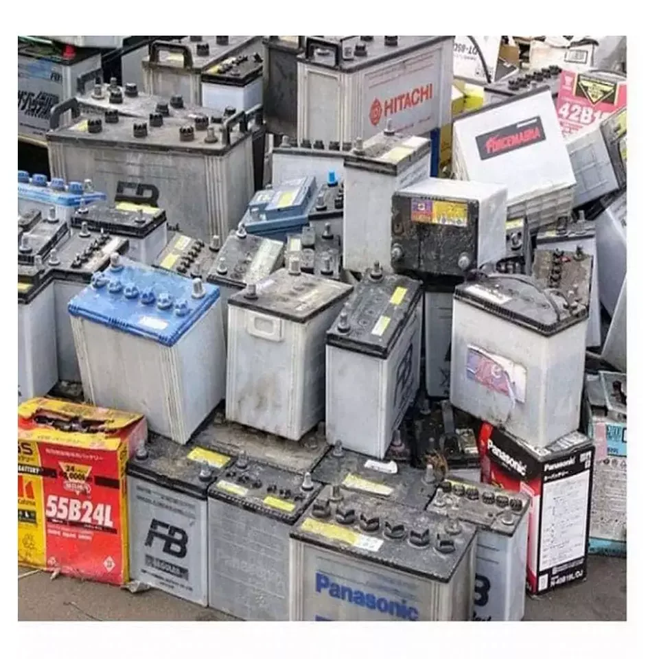 100% Pure Battery Scrap Lead Acid Dry Drained Battery / Wholesale Used ...