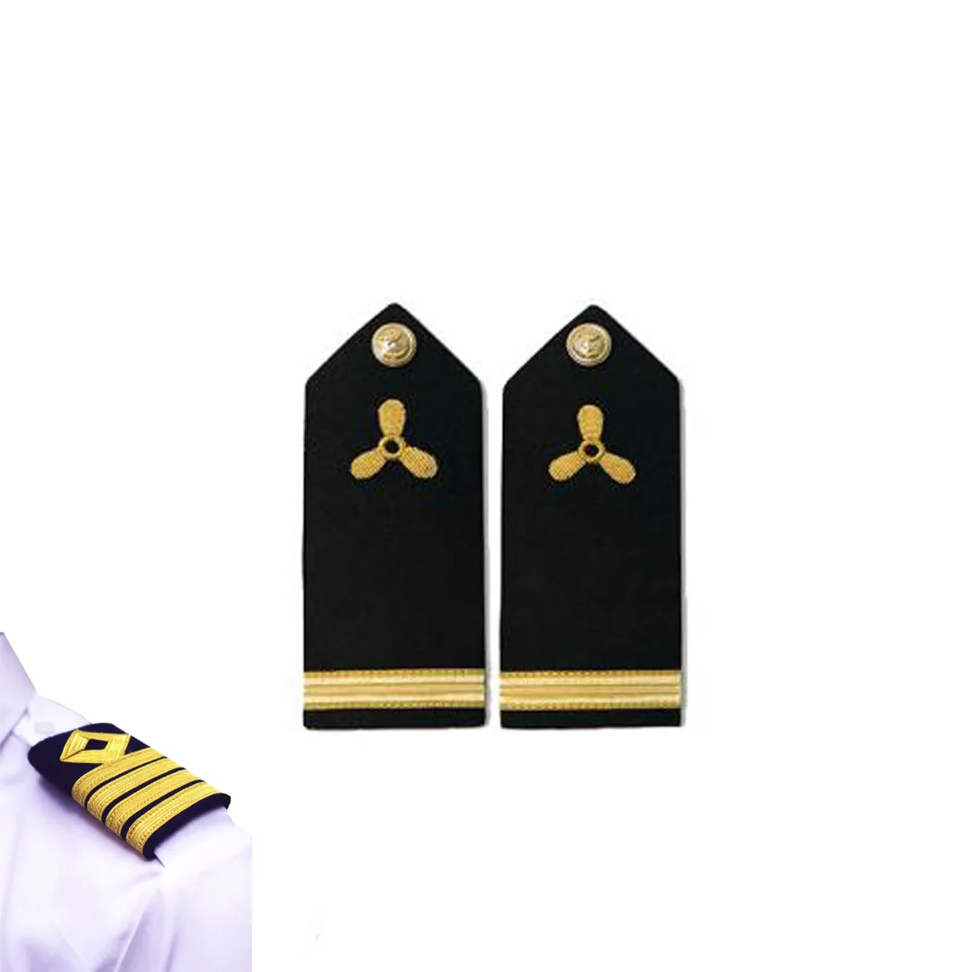 Epaulette board Captain Rank Insignia Shoulder Costume Uniform Board ...