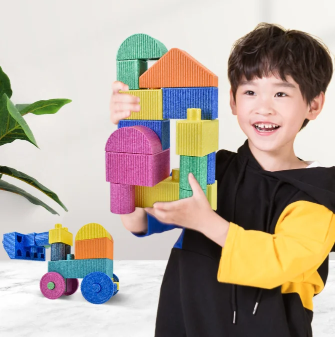 Eco Friendly Custom Epp Children Soft Blocks Building Toy For Kids 2023 ...