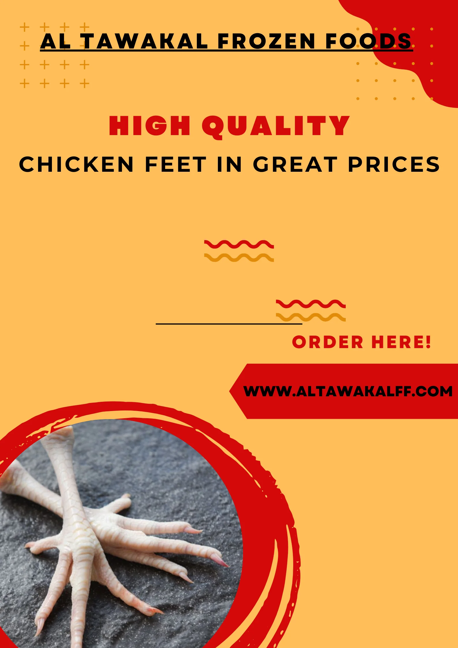 Frozen Chicken Feet Export Quality Featherless White Skin Ammonia Free ...
