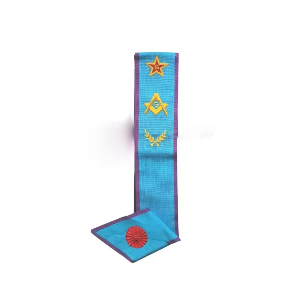 Your Own Design Masonic Eastern Star Oes Sash Five Colour Sash High ...