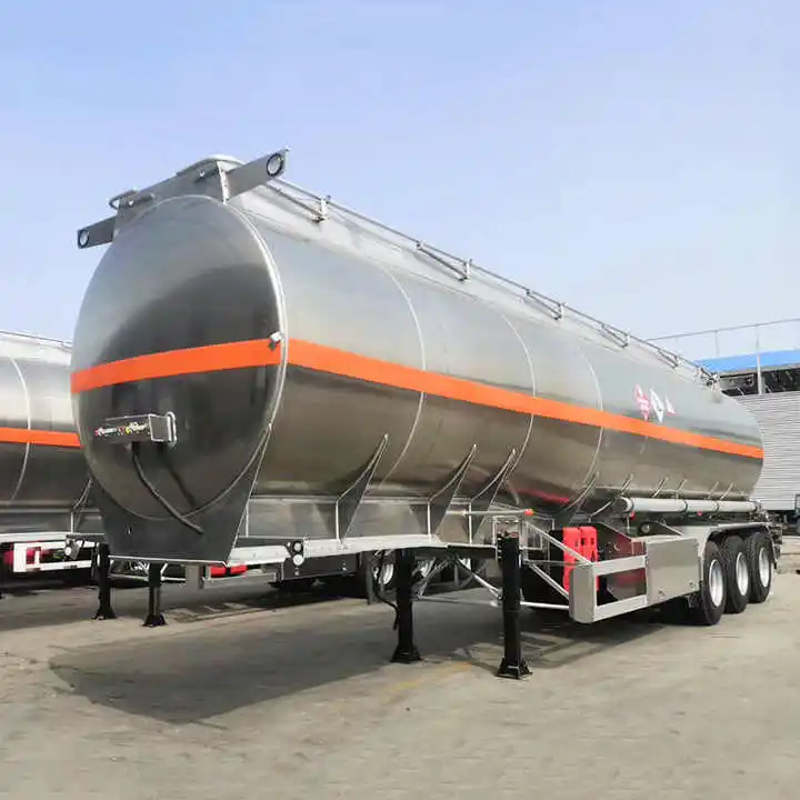 Chemical Or Fuel Tanker Semi Trailer Liquid Liquefied Gas Semi Trailer ...