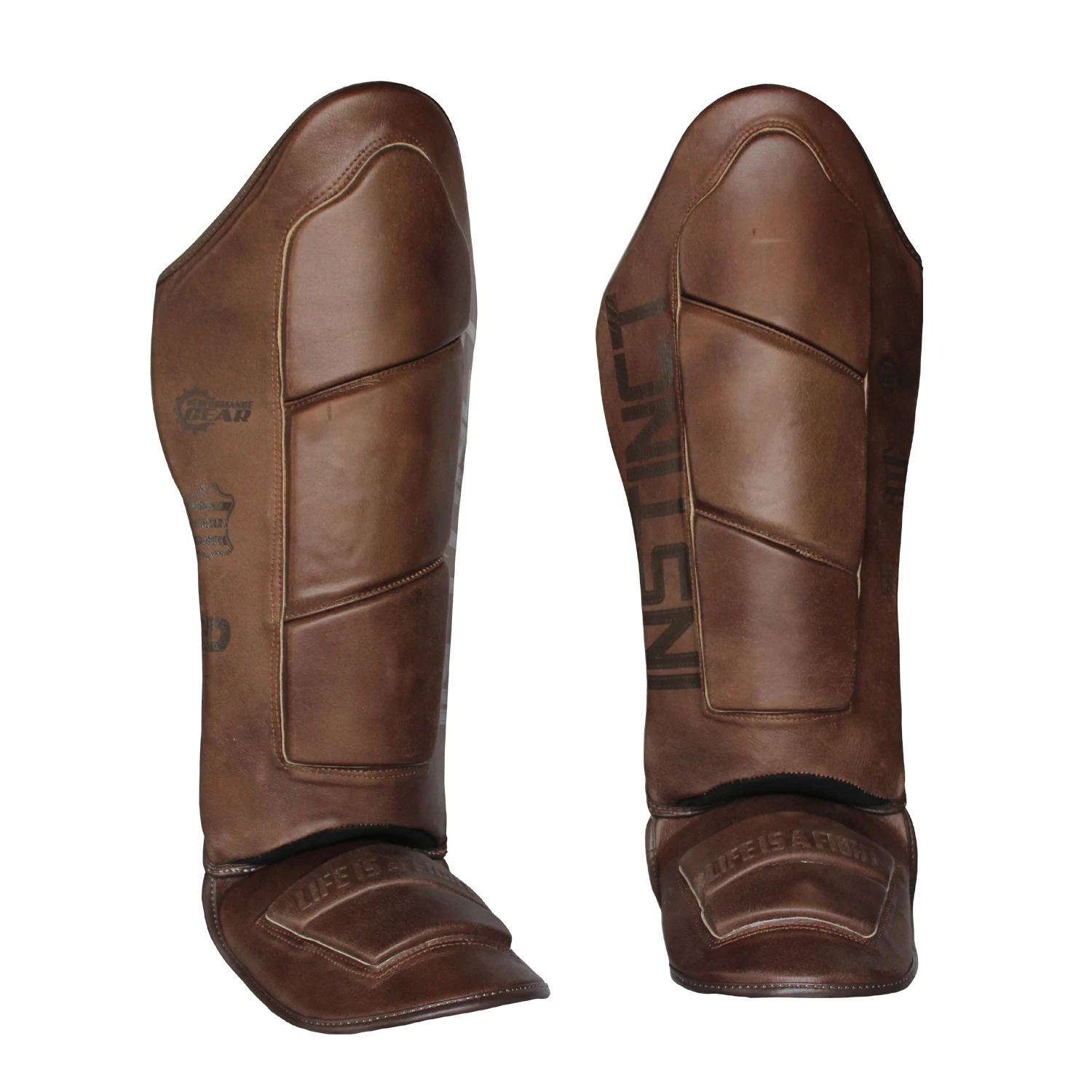 Legend Shin Guard High Quality shin guard Genuine antique leather Shin ...