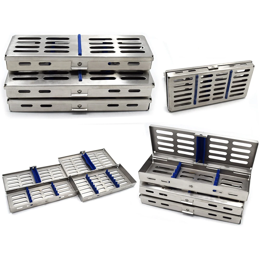 Stainless Steel Surgical Instrument Sterilization Tray With Lid Surgical Instruments Box/medical ...
