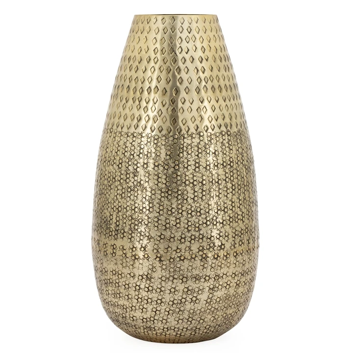 Exclusive Surahi Shape Handmade Cast Aluminum Flower Vase With Antique ...
