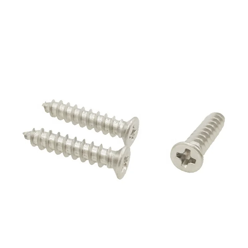 Vietnam Screw Factory ISO7050 SUS304 A2 Phillips Flat Countersunk Head ...