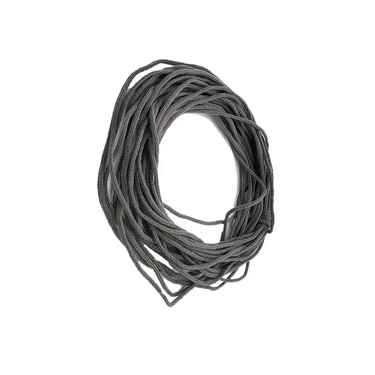 White Color Round Elastic Ear Loop Band With Roll - Buy Factory Nylon ...