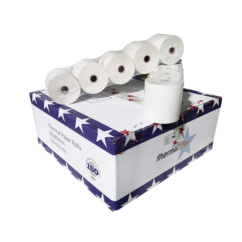 Termo Paper Rollos De Papel Termico 80mm Thermical Roll 80x80 - Buy ...
