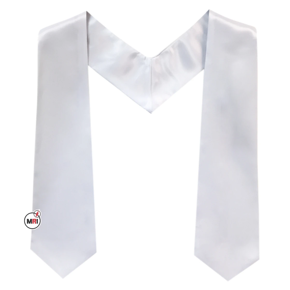 White Sublimation Blank Plain Logo Graduation Satin Stoles Sash ...