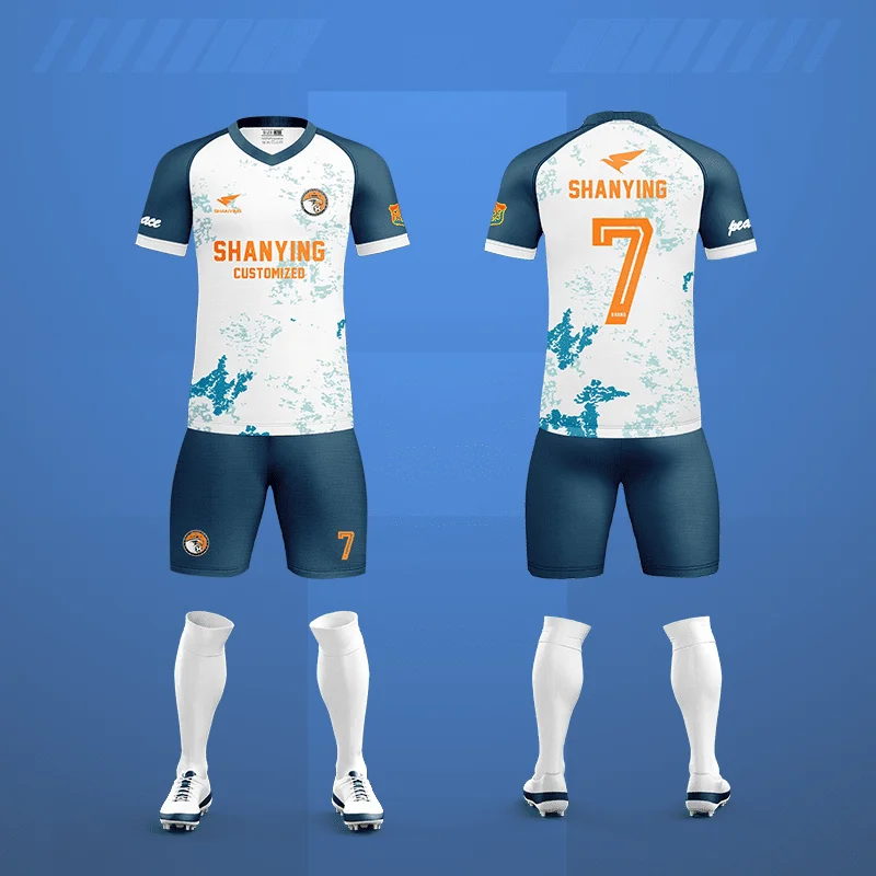 Wholesale Football Jersey for Men Customize Soccer Training Kit Plus ...