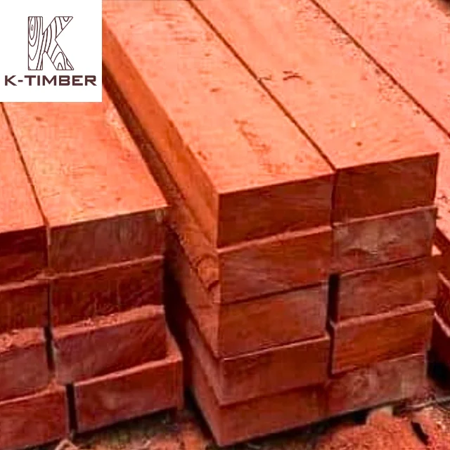 Ktimber African Supplier Padauk Dimensional Lumber Natural Wood Hard ...