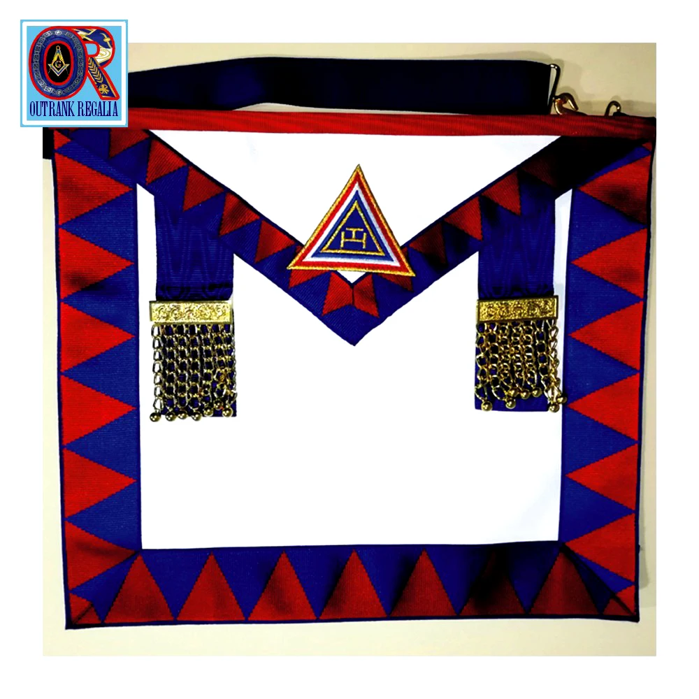Masonic Regalia Royal Arch Apron Embroidered Aprons With Tassels Best ...