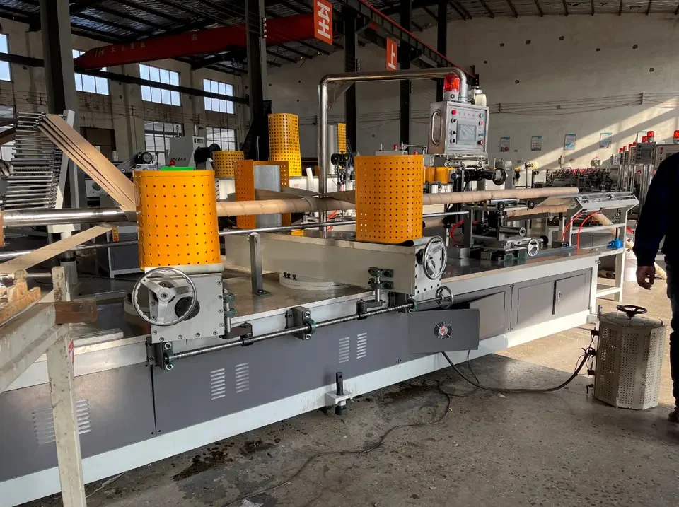 Qh-100 Automatic Two Heads Toilet Roll Core Making Machinery Paper Tube ...