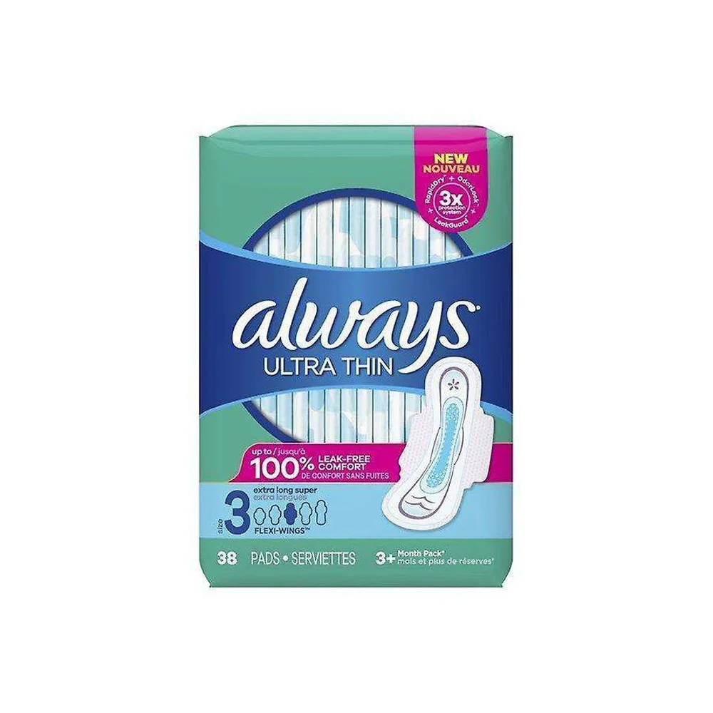 Always Thin Daily Panty Liners For Women,Light Absorbency,Unscented,162 ...