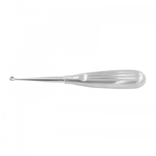 Spoon Shaped Wholesale Pricing Brun's Bone Curette Round With Non Slip ...