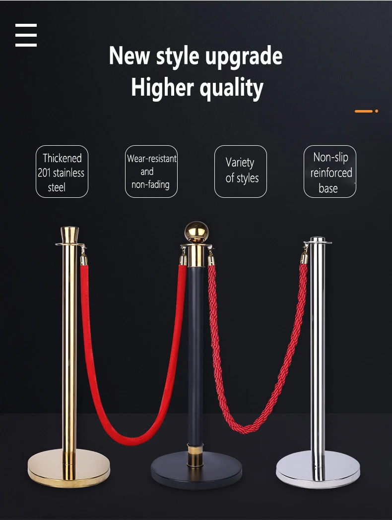 Crowd Control Stanchion - Elegant and Durable Solutions